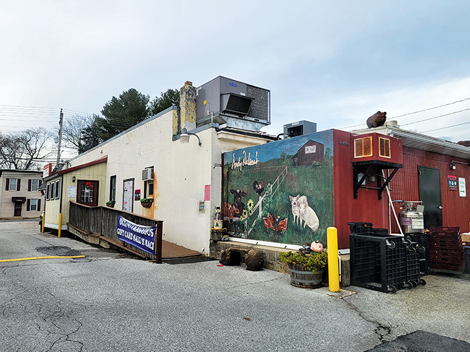 The unassuming exterior that houses barbecue greatness. Like finding a diamond in a strip mall, this place proves the best food often hides in plain sight.