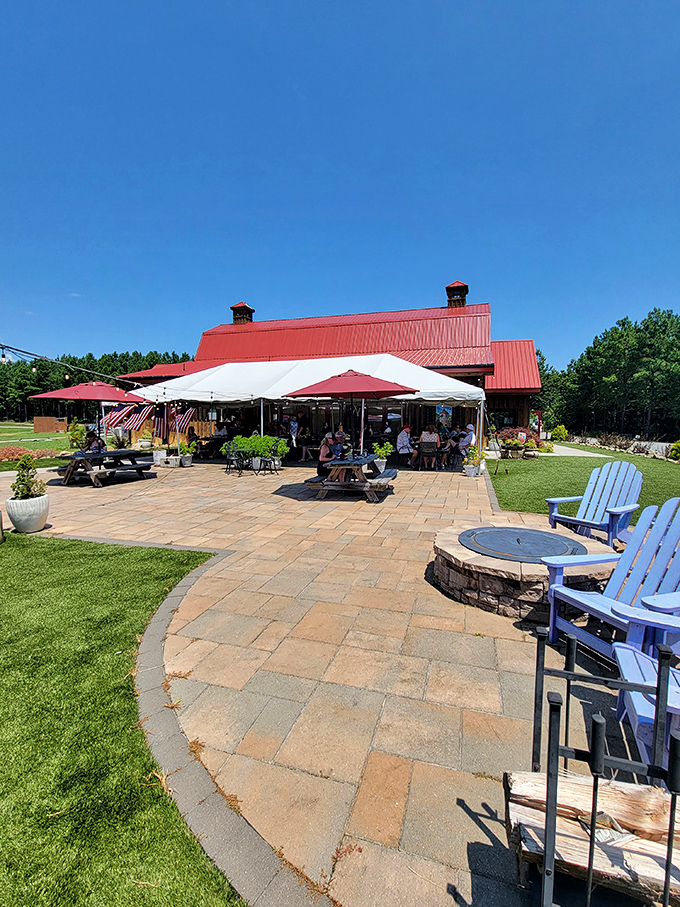 A rustic barn that promises nothing fancy—until you taste what's inside. Country elegance at its finest in Mineral's hidden culinary gem.