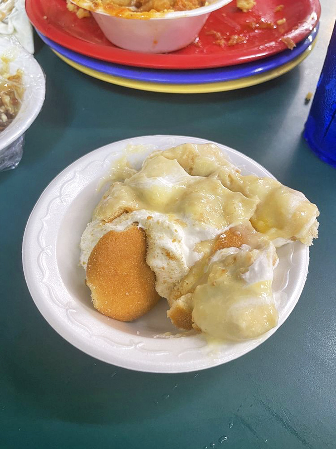 This banana pudding doesn't just transport you back to childhood – it improves every memory you ever had.