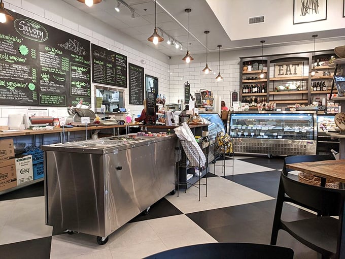 Where sandwich magic happens. That menu board isn't just displaying options—it's offering life-changing decisions disguised as lunch choices.