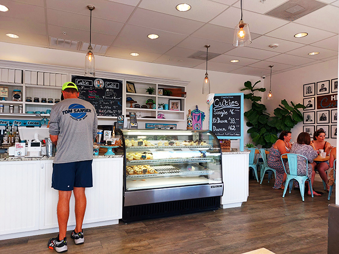 Where decisions are made, friendships are strengthened, and diets go to die—all under the watchful eye of that display case.