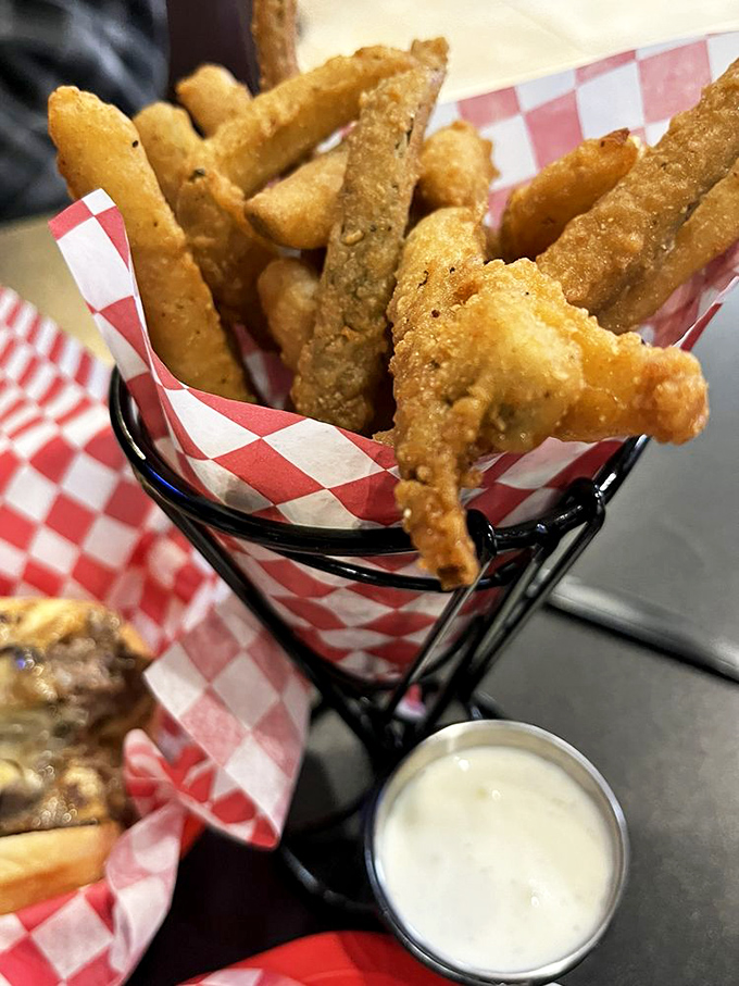 Pickle fries – the unexpected side dish hero that makes you wonder why regular fries get all the attention.