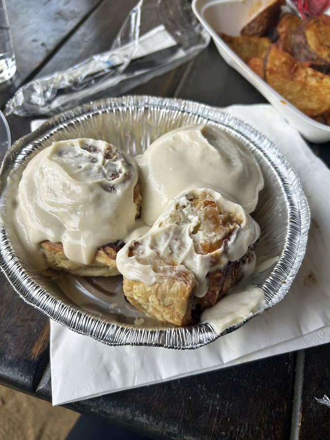 These cinnamon rolls aren't just breakfast, they're an argument against every health trend of the last thirty years. Worth it.
