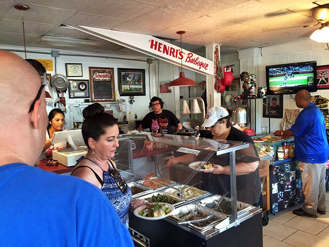 The line forms for a reason. These diners aren't just waiting for food—they're queuing up for memories served with a side of joy.