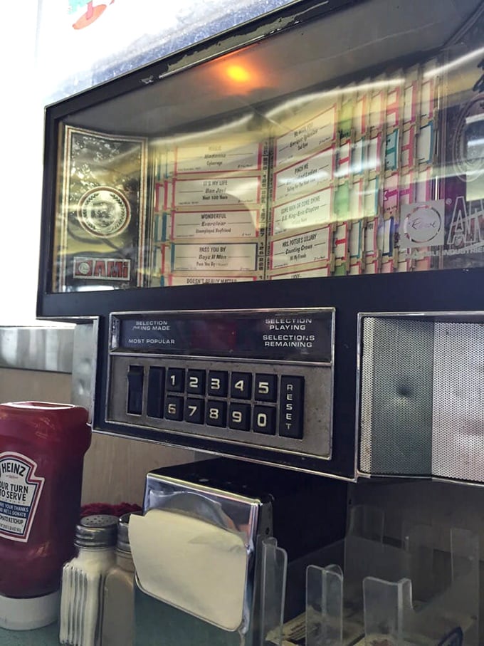 The jukebox—when three songs cost a quarter and heartbreak was cured by Patsy Cline. Digital playlists will never capture this magic.