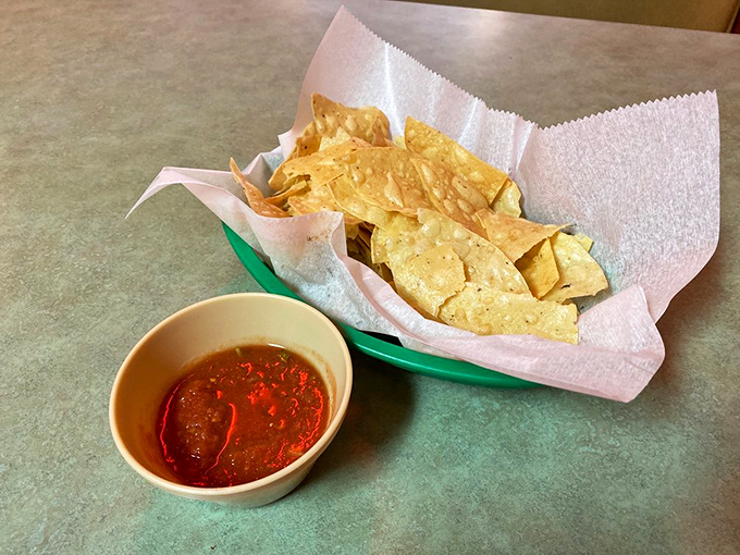 Chips and salsa: the opening act that sometimes steals the show. These aren't just fillers—they're the warm-up your appetite deserves.