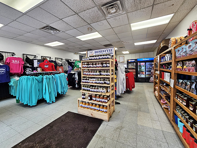 Not just a bakery, but a lifestyle brand. The merchandise section lets you take the experience home—minus the calories.