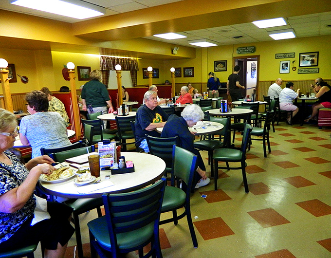 The dining room hums with the satisfied murmur of regulars who don't need menus and first-timers who can't believe they've just discovered their new favorite place.