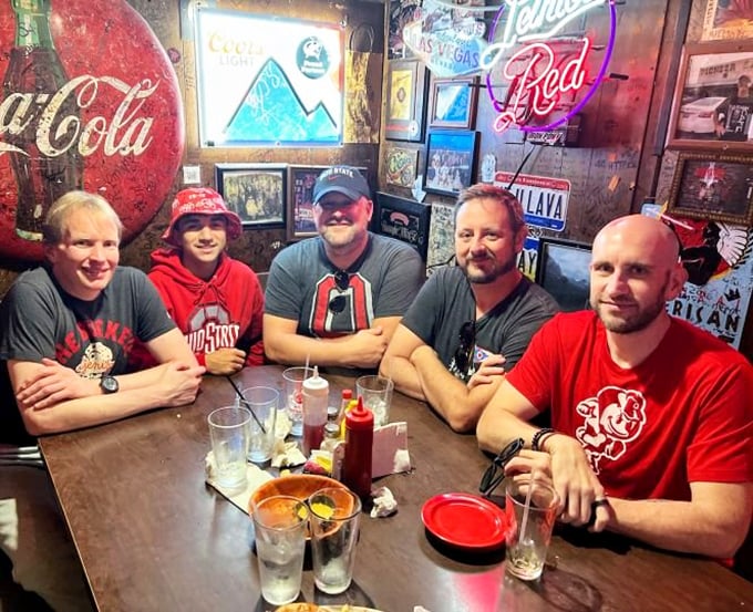 The universal language of "Did you see the size of that thing?" brings together Buckeye fans who know the best game-day fuel comes on a bun.