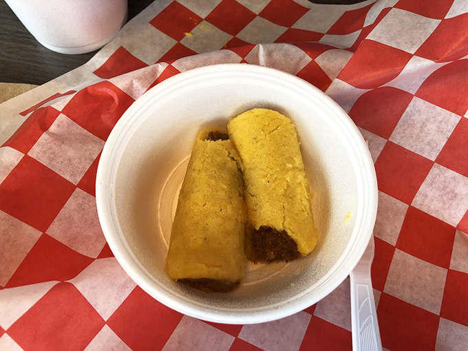 These golden-crusted tamales prove Skip's isn't just a one-trick pony—they respect comfort food in all its glorious forms.