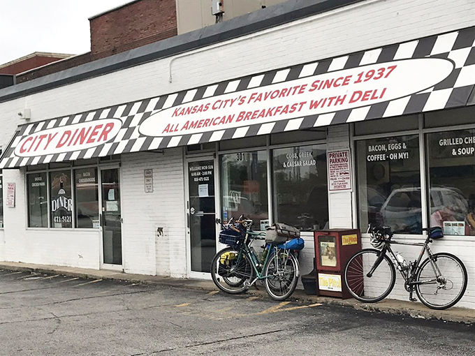 Even from the outside, you can feel it – this isn't just a restaurant, it's a community institution where stories have unfolded over countless cups of coffee.