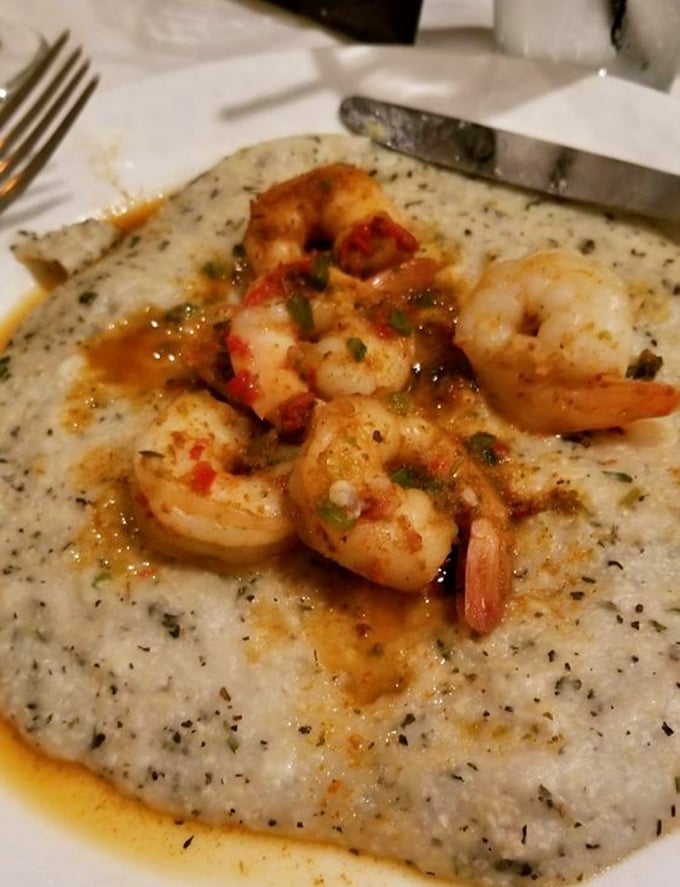 These aren't just shrimp and grits—they're an edible love letter to Low Country cooking with a New Jersey postmark.