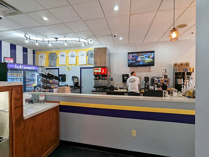 Jack's interior combines modern touches with nostalgic charm. Those bar stools have witnessed countless sugar-fueled conversations and morning revelations.