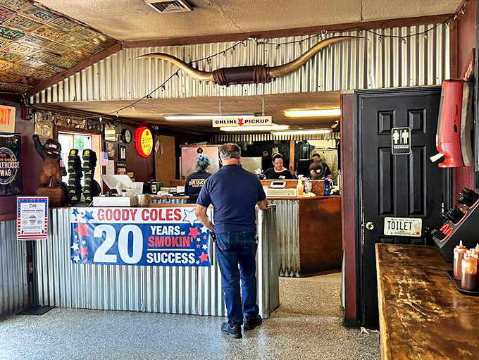 Where BBQ magic happens. Twenty years of smoking success isn't just a slogan—it's a promise kept with every serving.