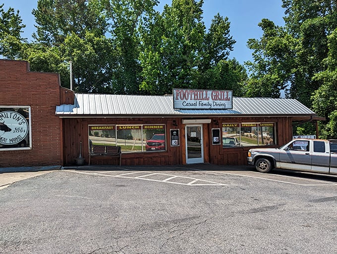 Foothill Grill embodies the honest simplicity of mountain dining—no fusion confusion or deconstructed classics, just straightforward food that satisfies.