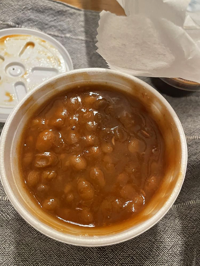 These baked beans aren't afterthoughts – they're slow-cooked supporting actors that deserve their own standing ovation.