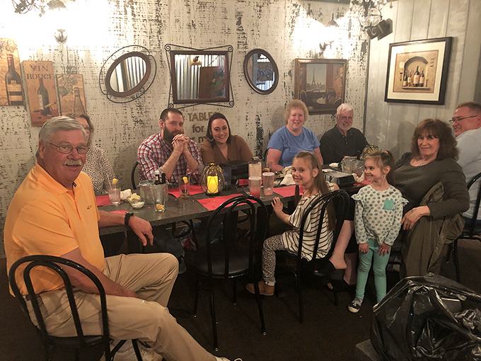Multi-generational dining at its finest – where family stories are shared alongside perfectly cooked steaks.