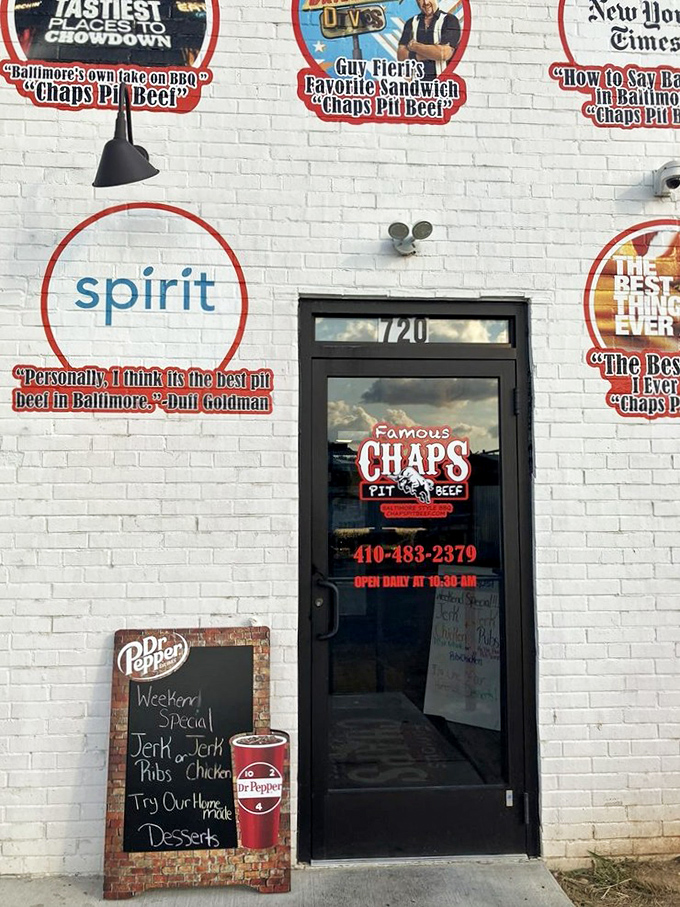 The wall of fame tells the story—when Guy Fieri and food critics agree on something, you know you've found somewhere special.