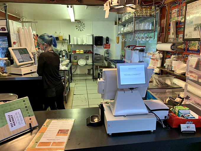 Behind the scenes, the kitchen hums with activity—the engine room of this beloved neighborhood institution where sandwich magic happens daily.