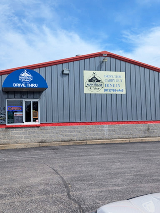 The Farm House Kitchen might not look fancy from the outside, but locals know that's where you'll find honest-to-goodness Hoosier comfort food.