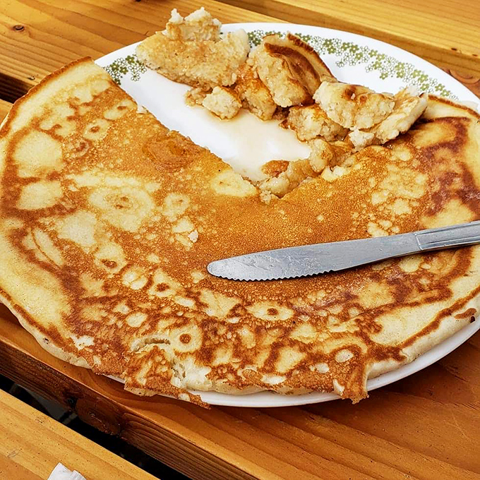 Pancakes so perfectly golden they deserve their own sunrise soundtrack. Breakfast doesn't get more beautiful than this.
