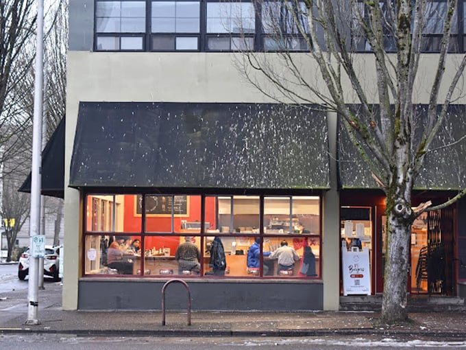 The entrance to Fuller's Coffee Shop—a portal to a simpler time when breakfast was the most important meal and everyone knew it.