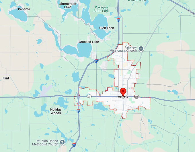 16. angola map