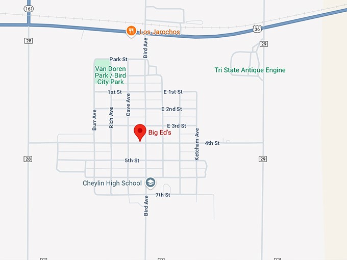 16. big ed's map