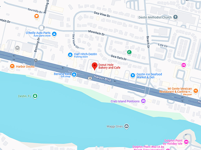 16. donut hole bakery and cafe map