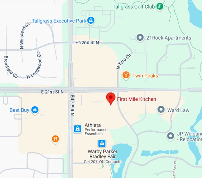 16. first mile kitchen map