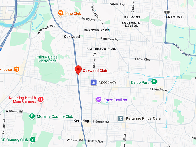 16. oakwood club map