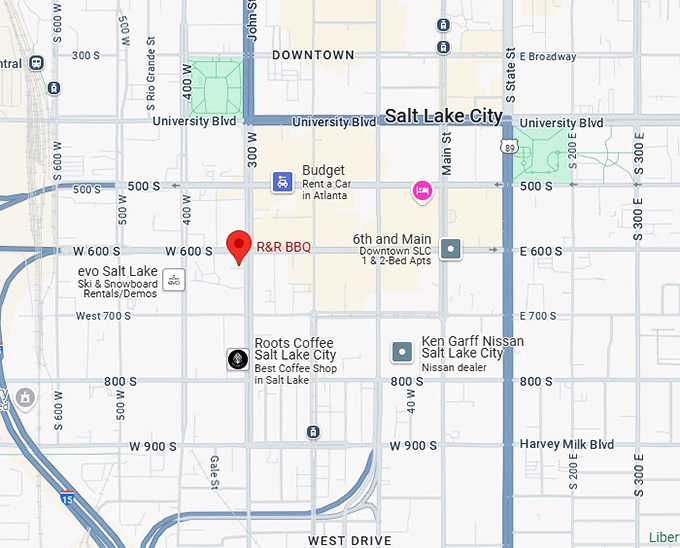 16. r&r bbq map