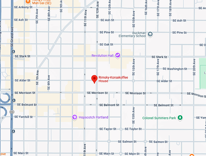16. rimsky korsakoffee house map