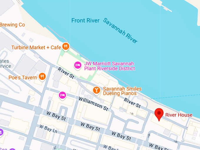 16. river house map