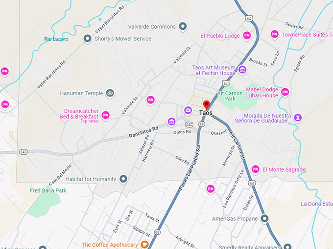 16. taos map