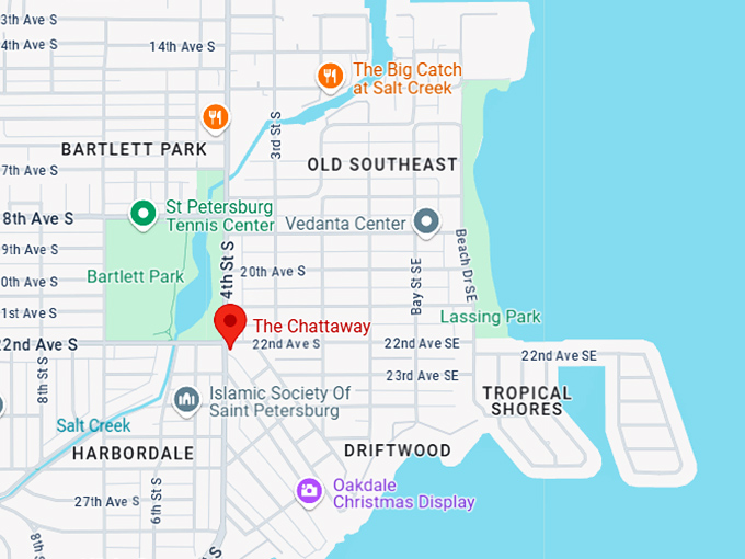 16. the chattaway map