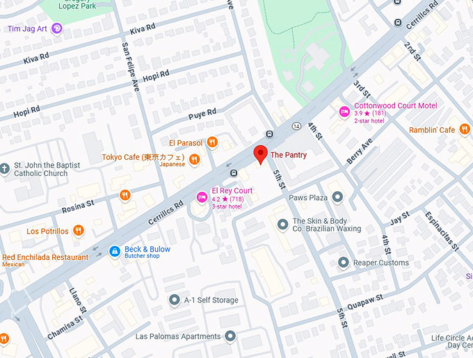 16. the pantry map