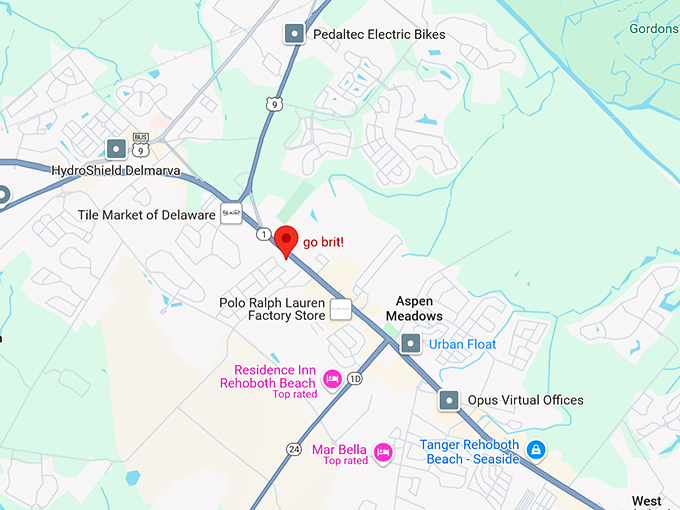 16. go brit! map