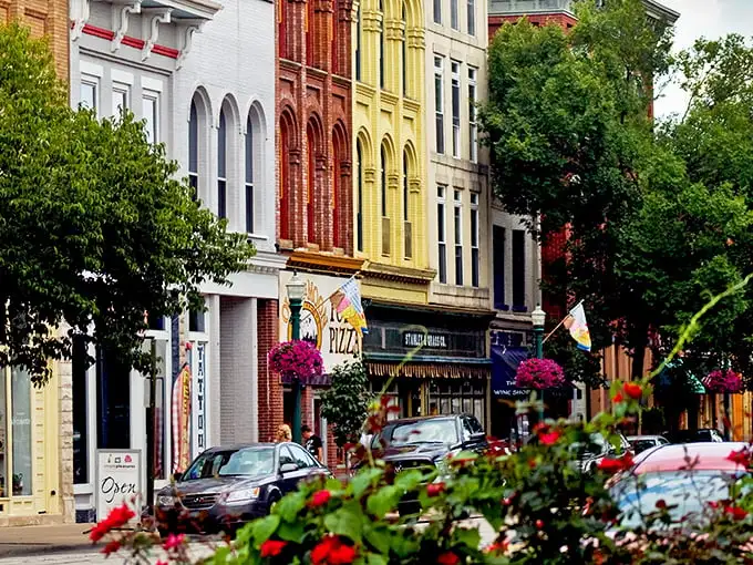 Marietta's colorful storefronts look like they were painted by someone who couldn't decide between 'historic charm' and 'Instagram-worthy' – and nailed both perfectly.