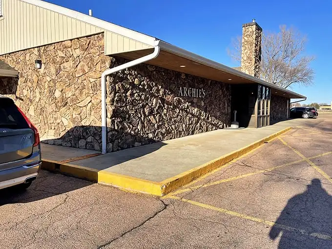 Archie's stone facade is like that quiet classmate who turned out to be a genius. Inside these walls, steak magic happens daily.