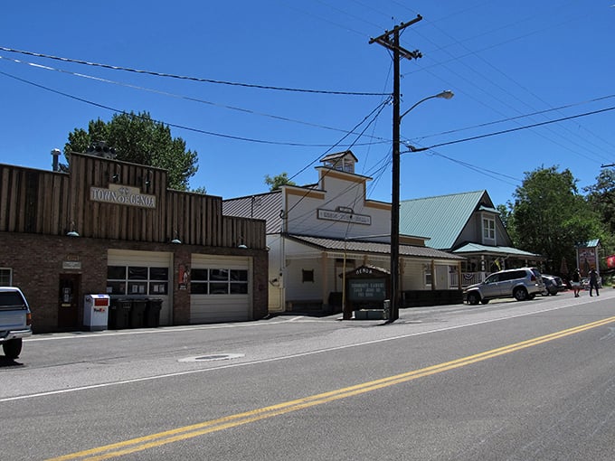 Main Street Genoa doesn't need neon or skyscrapers to charm visitors—just authentic frontier architecture and the whispers of Western history.