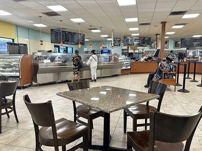 Inside, the bakery buzzes with anticipation as customers line up for their daily fix. This isn't just shopping—it's a pilgrimage to flavor town.