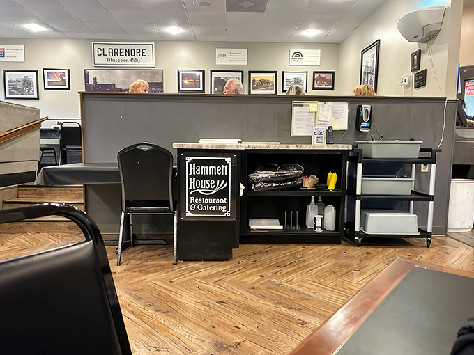Step inside to a warm welcome and historical photos of Claremore adorning the walls. This isn't just a restaurant—it's a community time capsule.