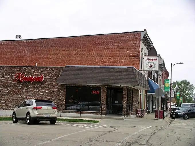 Krumpets isn't just a clever name – it's where locals gather for coffee and conversation that flows as steadily as the river.