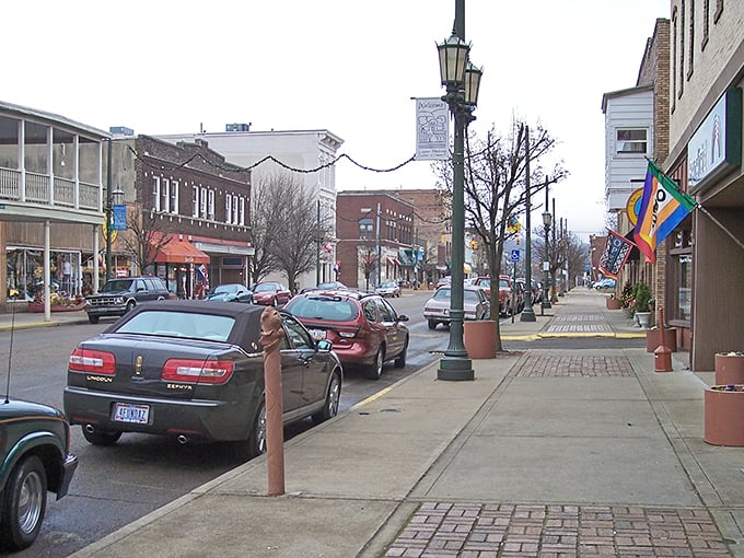 Main Street's brick-paved charm invites you to park the car and explore on foot, where the real discoveries happen.