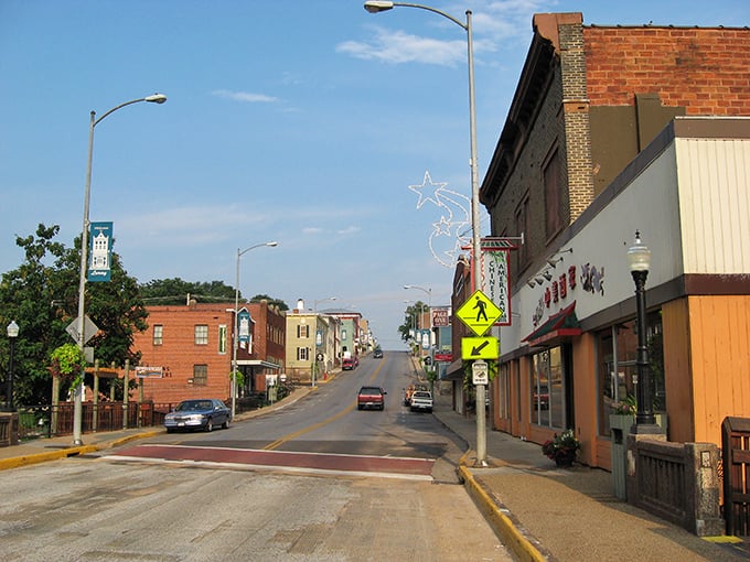 Downtown Luray invites you to slow down and savor small-town America, where every storefront tells a story worth hearing.