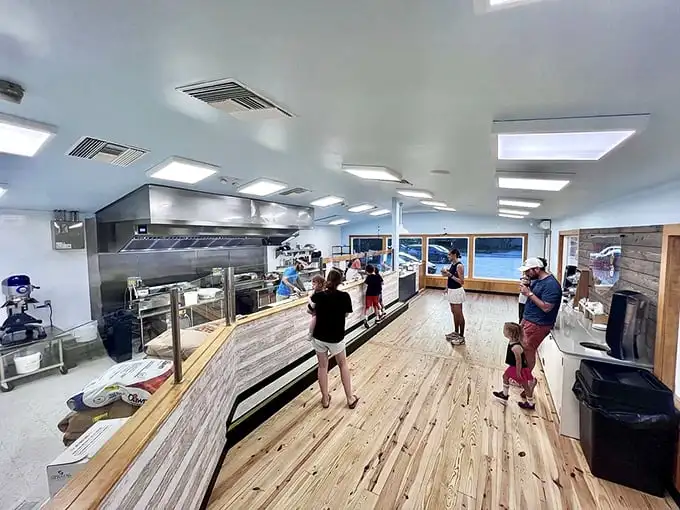Where donut dreams come true. The open kitchen design lets you witness the entire magical transformation from batter to masterpiece.