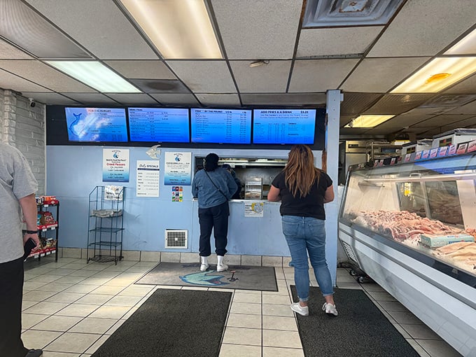 The pilgrimage begins at this counter, where locals line up with the reverence of concert-goers awaiting their favorite band's greatest hits.