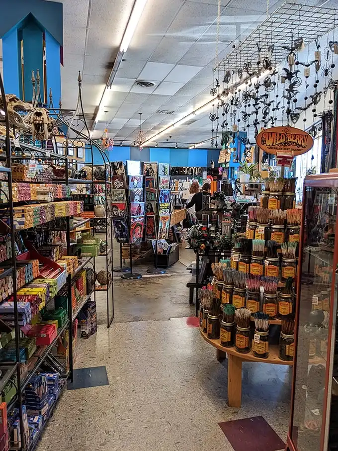 Incense, art, and endless curiosities line the aisles. This isn't shopping—it's a treasure hunt where the map is your own curiosity.