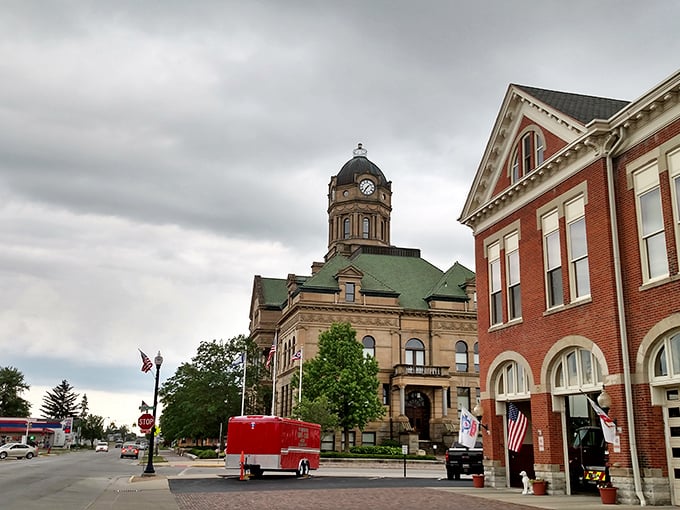 Main Street Wapakoneta isn't just preserved—it's alive with local businesses, angle parking, and that increasingly rare small-town energy you can't manufacture.